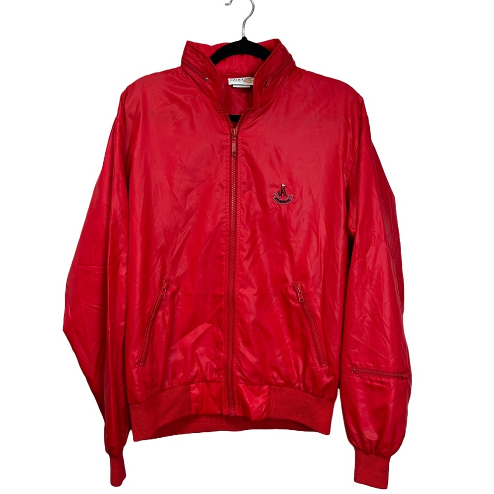 Vintage Izod Club Atlanta Country Club Windbreaker Sz… - Gem